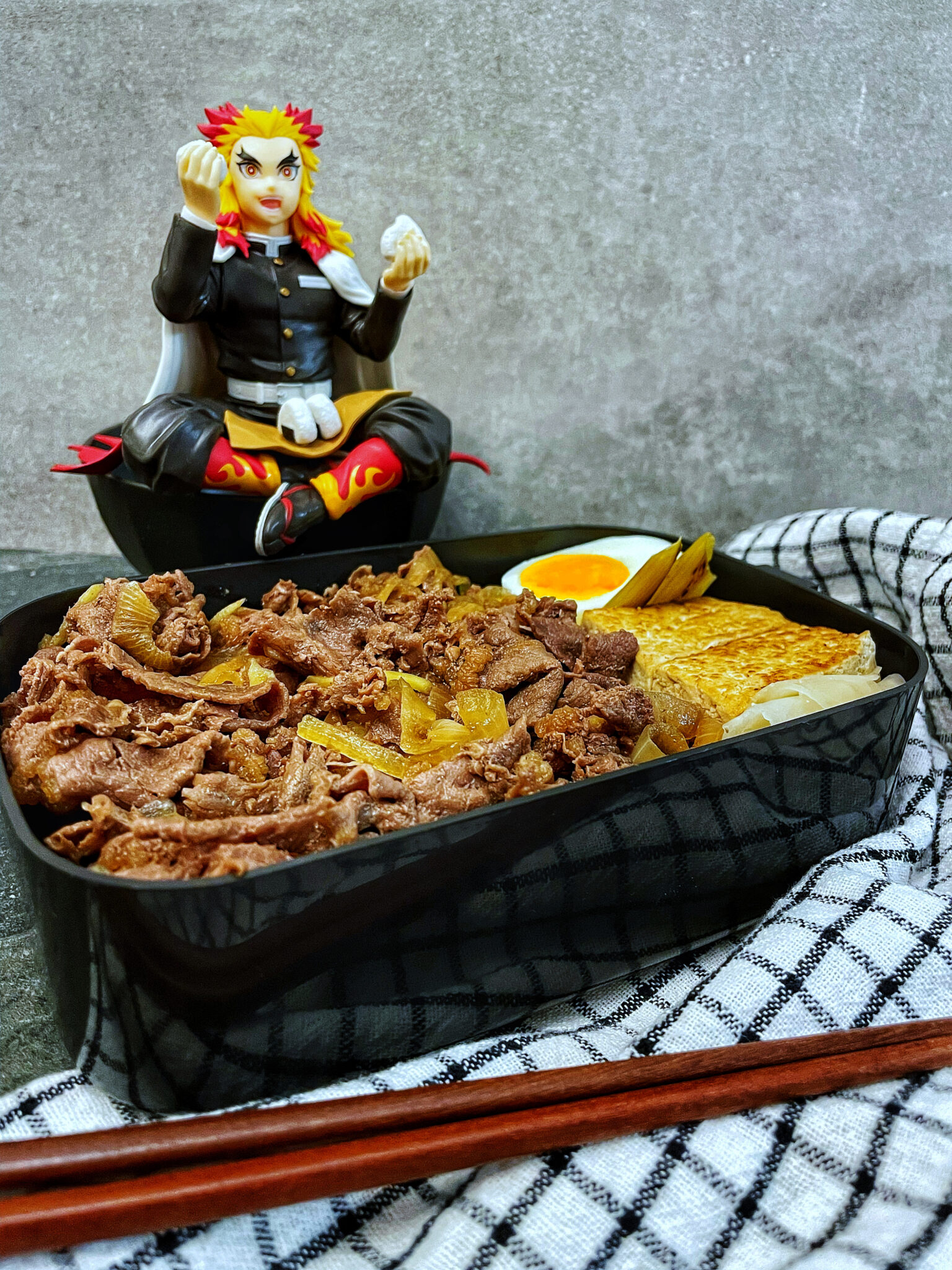 Rengoku's Bento: Inspired by Demon Slayer (gluten free)