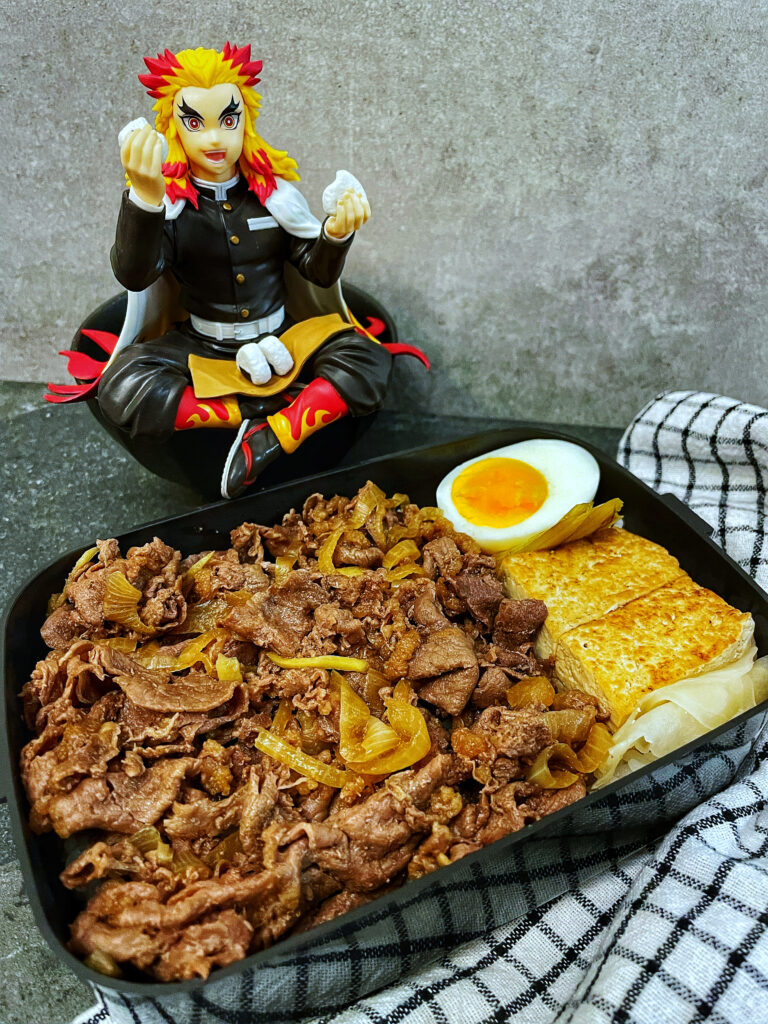 Rengoku's Bento: Inspired by Demon Slayer (gluten free)